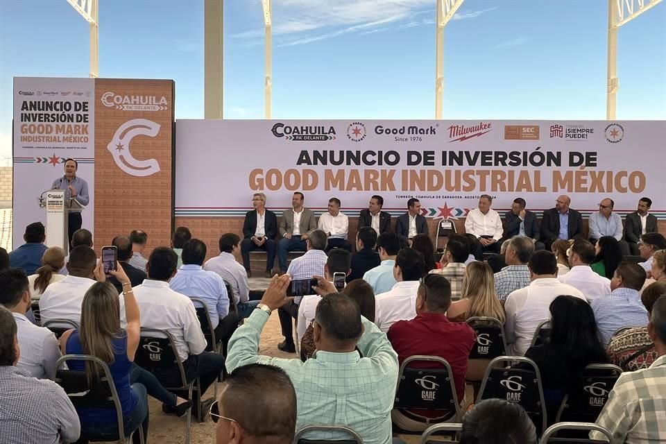 Good Mark Industrial México inaugura su primera planta en Torreón ...